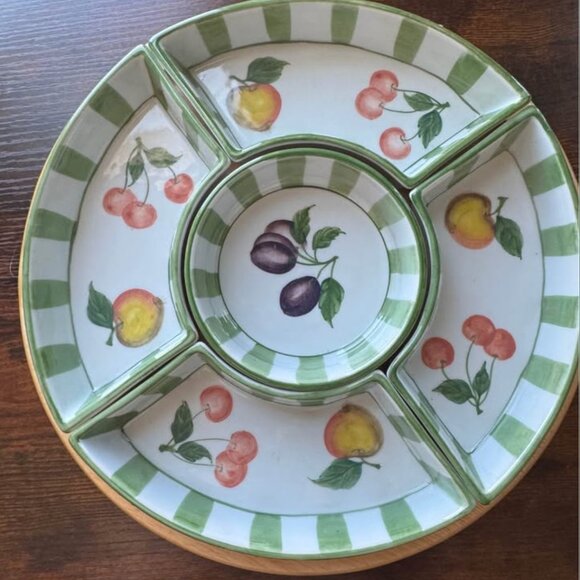 Andrea By Sadek | Dining | Rare Vintage Handpainted Andrea By Sadek ...